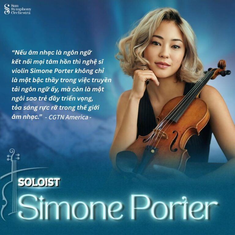 A Must-See Event: “Violin Prodigy” Simone Porter Makes Her Hanoi Debut ...